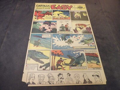 Captain Easy by Roy Crane - Nov 4 1934 -Full-Size Sunday | eBay