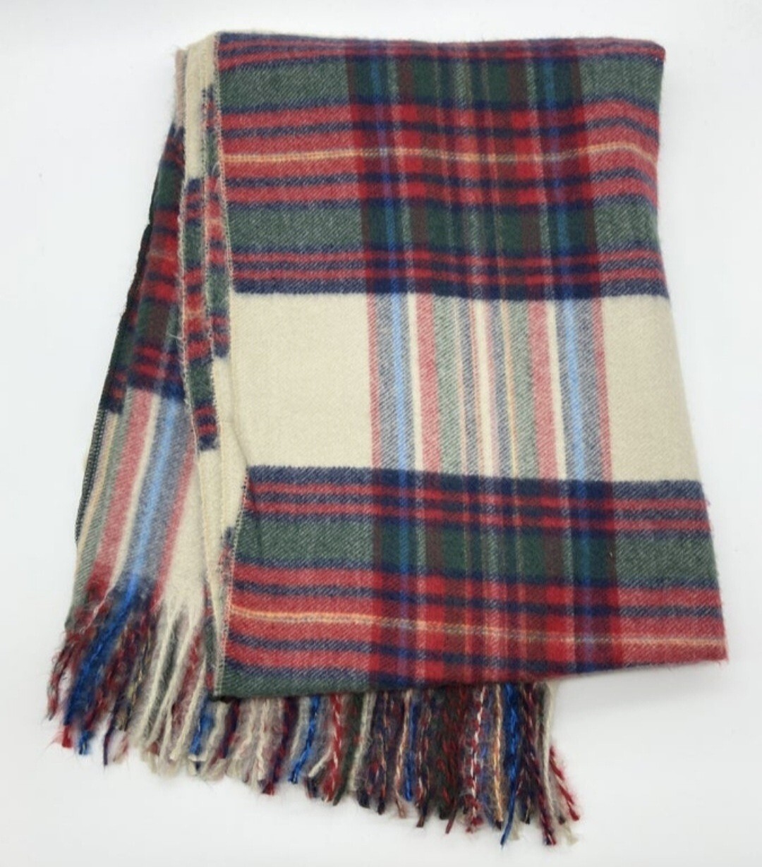 FA&A Multi Plaid Scarf Shaw NEW | eBay