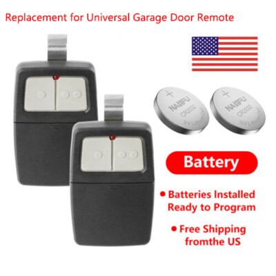 2xDoor Remote for Clicker Liftmaster Chamberlain Genie Linear 375LM ...