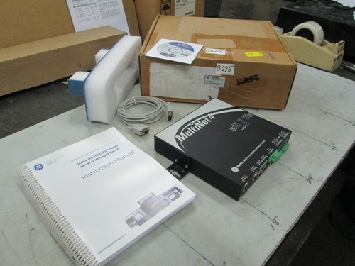 GE Multilin Multinet 4 #MN4-L0-XX-AD-X Serial Server & Managed Switch ...