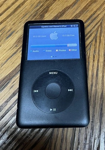 Apple iPod Classic “Original” Generation 6 - Model A1238 Black 80GB | eBay