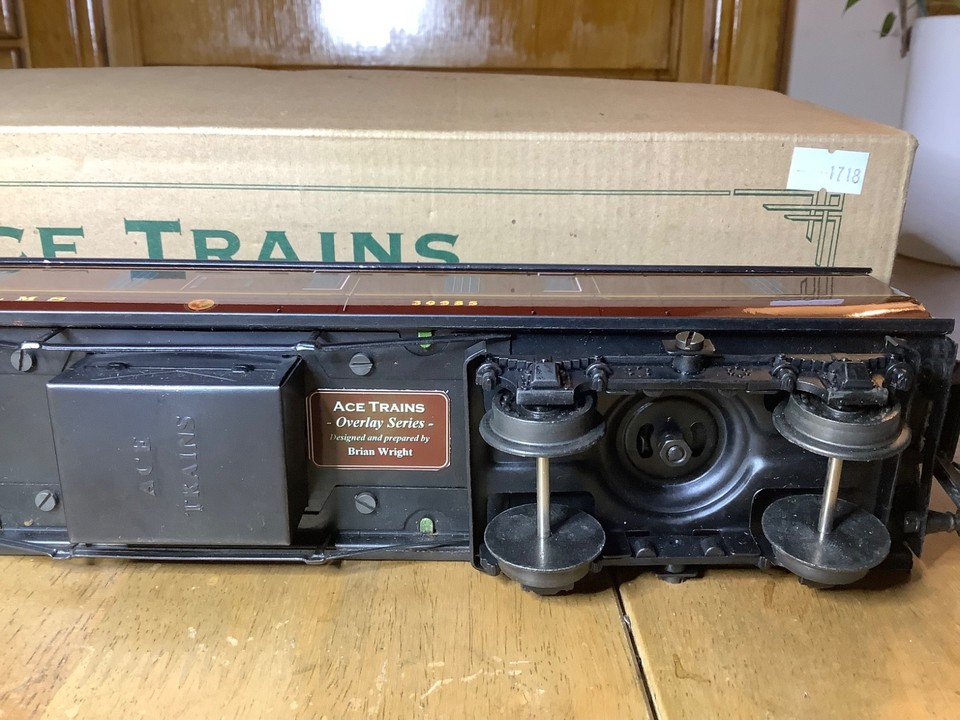 Ace Trains O Gauge LMS Full Brake Coach with Brian Wright Overlays ...
