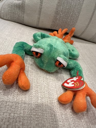 Ty Beanie Baby - PANAMA the Tree Frog - MWMT - DOB August 25, 2001 | eBay