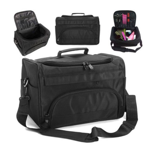 Black Hairdressing Bag Barber Tool Kit Carry Hair Equipment Salon ...