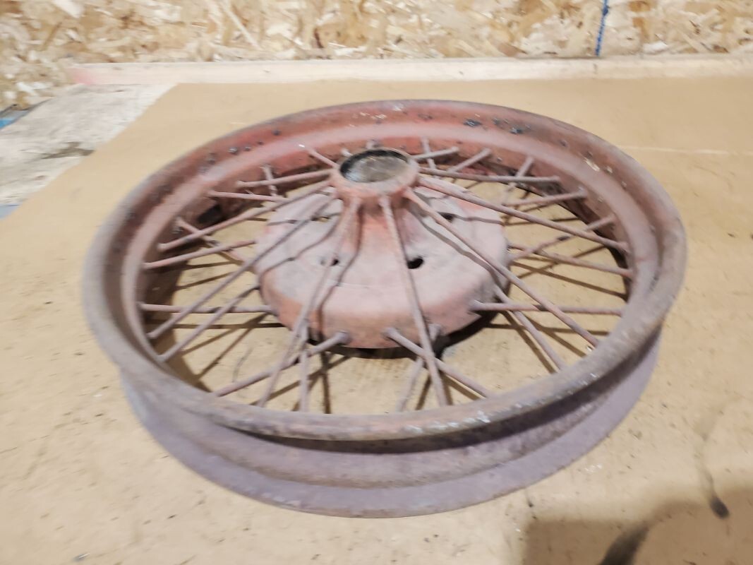 Original Ford Model A Wire Wheel - As Seen | eBay