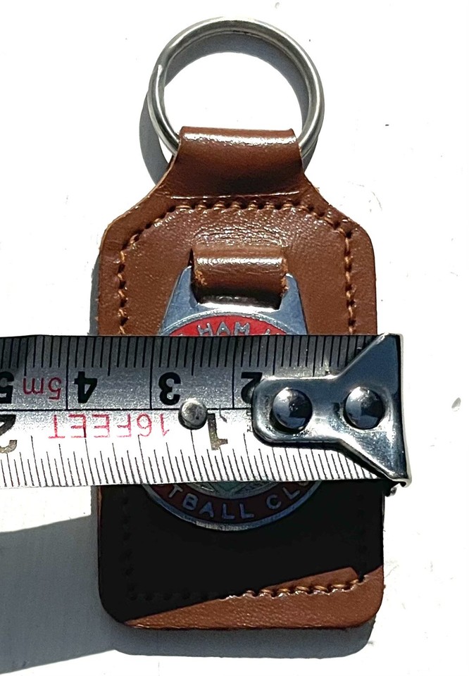 West Ham United Football Club Enamel Vintage Key Ring Key Chain Key Fob ...