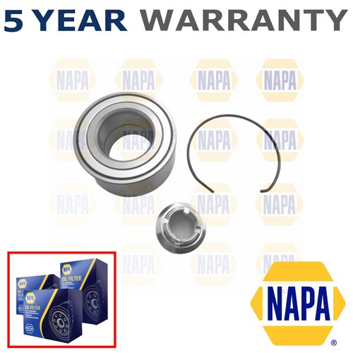 NAPA Front Rear Wheel Bearing Kit Fits Renault Clio Kangoo Scenic Dacia ...
