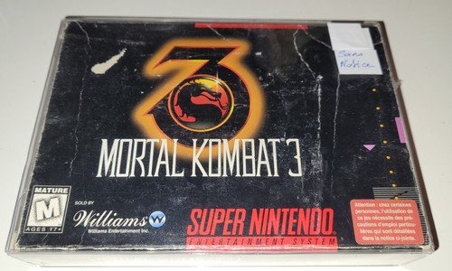 Super Nintendo NES - Mortal Kombat 3 - Bon État | eBay