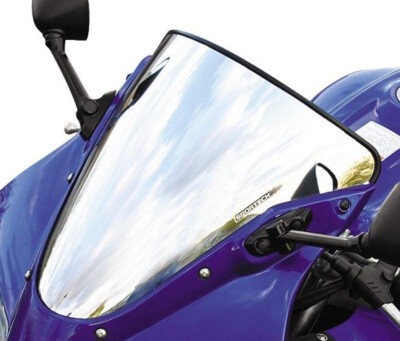04-05 GSXR 600 750 Sportech VFlow CHROME Bubble Windshield Windscreen ...
