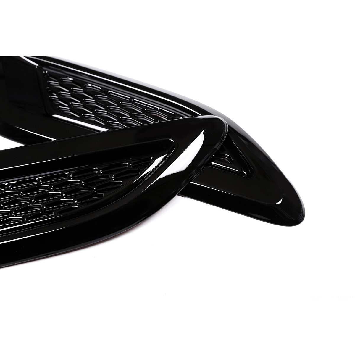 For Range Rover EVOQUE 2011-2018 Gloss Black Dummy Hood Vent Slat Air ...