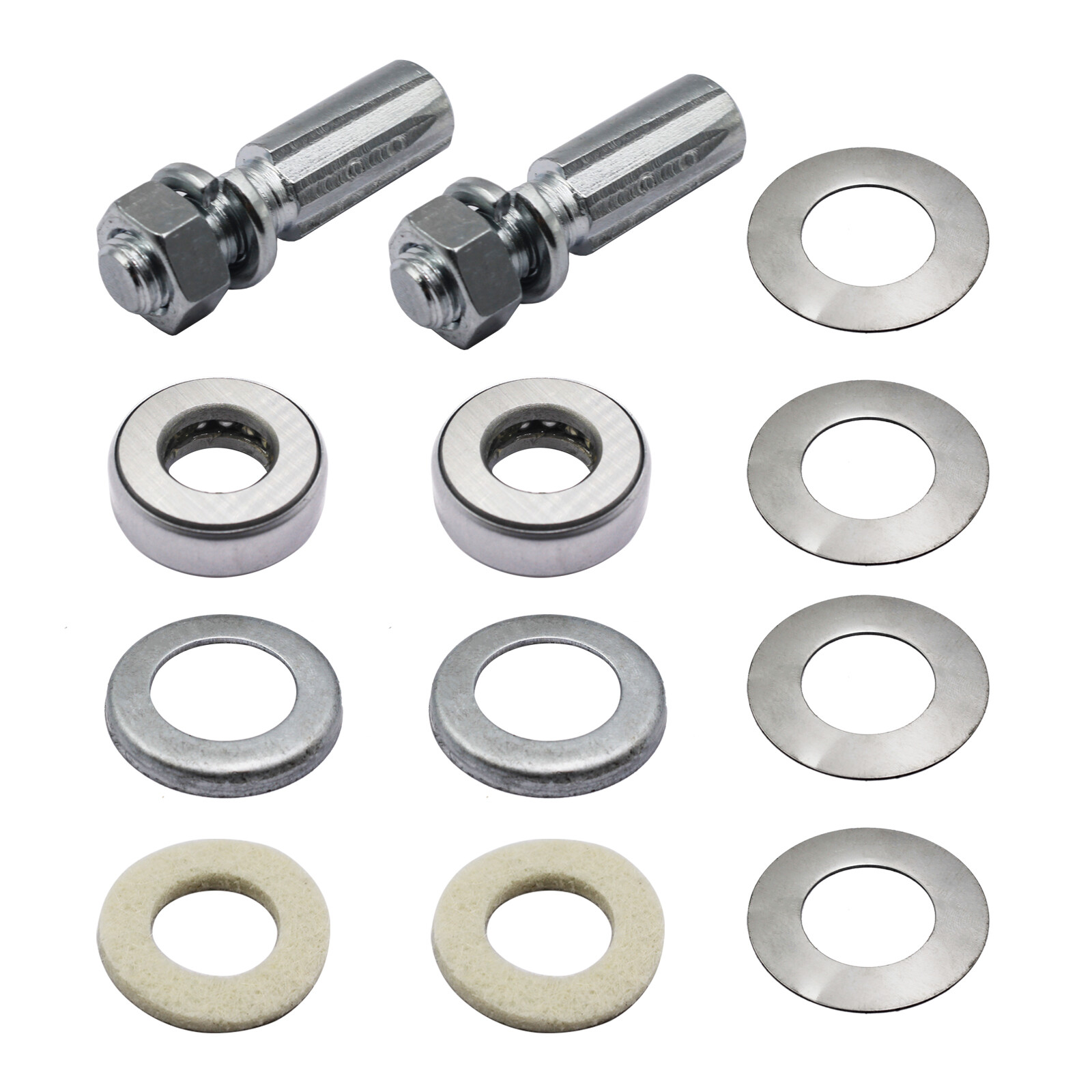 1928-1948 Ford Straight Axle Round Spindles with King Pins Bushings Set ...