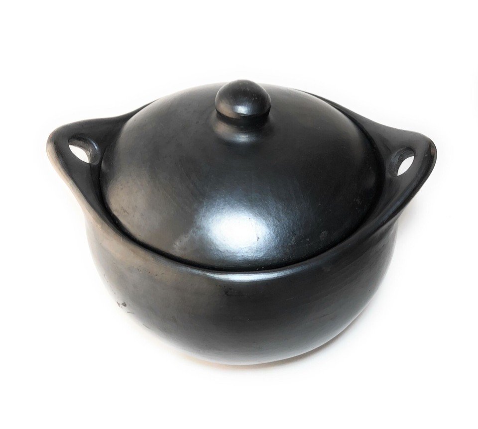 Clay Pot for Cooking with Lid – 5 Liters Handmade La Chamba Earthenware ...