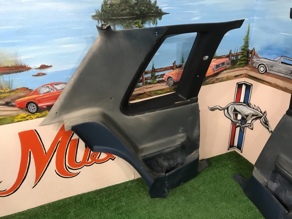 1987-93 FORD MUSTANG COUPE NOTCHBACK INTERIOR QUARTER TRIM PANELS LX 5. ...