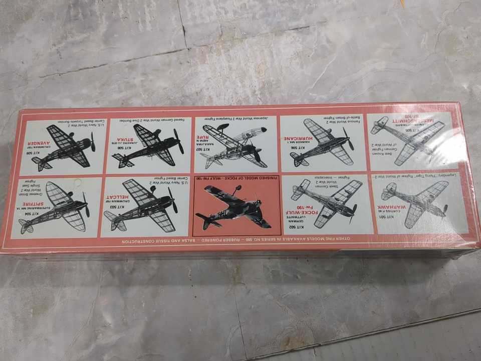 Vintage Lot of 6 Guillow's Wooden Plane Flying Model Kits Brand New ...