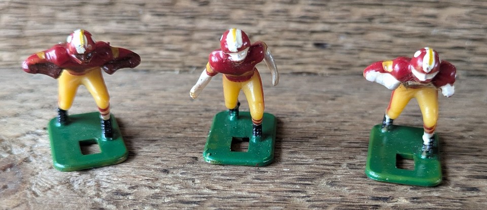 Tudor Electric Football Players, Washington Redskins, 3 Players | eBay