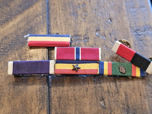 WWII US Army Navy Marine Ribbon Bar Lot f L@@K!!! | eBay