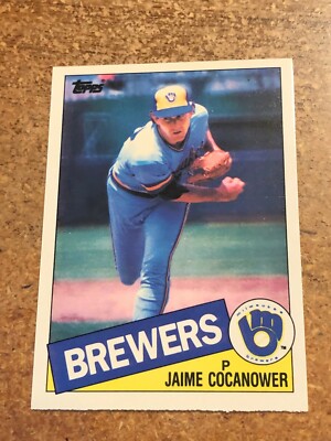 1985 Topps Tiffany Baseball # 576 Jaime Cocanower | eBay