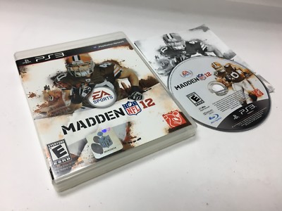 Madden NFL 12 PS3 Playstation 3 COMPLETE | eBay