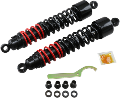 Burly Brand Stiletto 15in Shocks for Harley Sportster and Dyna B28-1250 ...