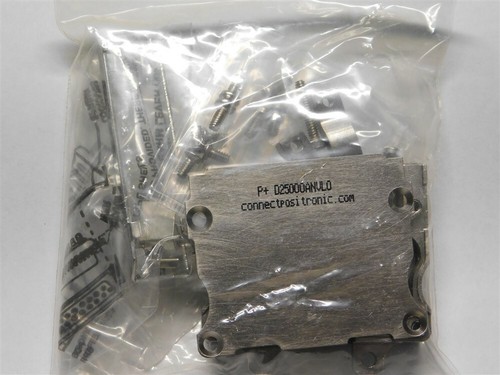 Positronics D25000ANVL0 Slide Lock EMI D Series D-Sub Backshell ...