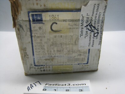 Motors - Emerson Motor