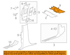 GM OEM Interior-wndshld Pillar Trim Right 15262937 for sale online | eBay