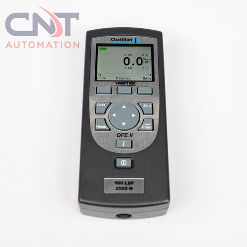 Ametek Chatillon DFE2 II Series 500LBF 2500N Digital Force Gauge Scale ...