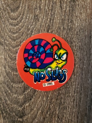 Vintage 1995 No Slugs Pog #10 Slug Pogs Ships Free! Rare! | eBay