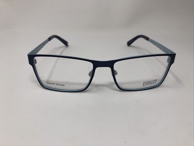 INFACE EYEGLASSES FRAME IF 8394-466 52-16-140 BLUE METAL FULL RIM OB45 ...
