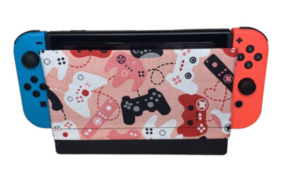 Pink Controllers Girl Gamer Nintendo Switch Dock Sleeve Sock | eBay