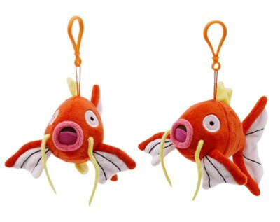 Pokemon Magikarp 5" Bag Clip to Backpack or Key Chain, 12cm, 잉어킹 | eBay