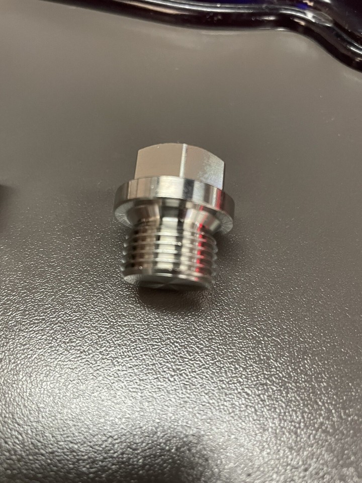 O2 OXYGEN SENSOR STAINLESS STEEL WELD ON BUNG & Plug WIDEBAND NUT & CAP ...