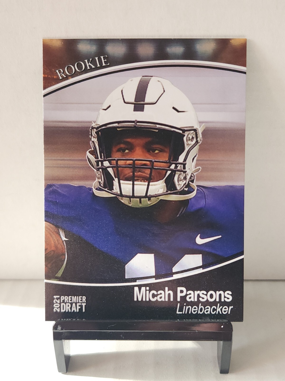 Micah Parsons 2021 SAGE Premier Draft Rookie Football Card Dallas ...