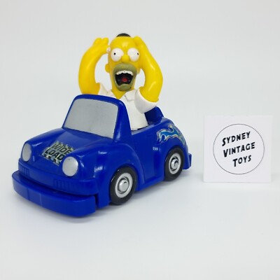 The Simpsons Bumper Car Homer Simpson 2007 20th Century Fox Pull Back ...