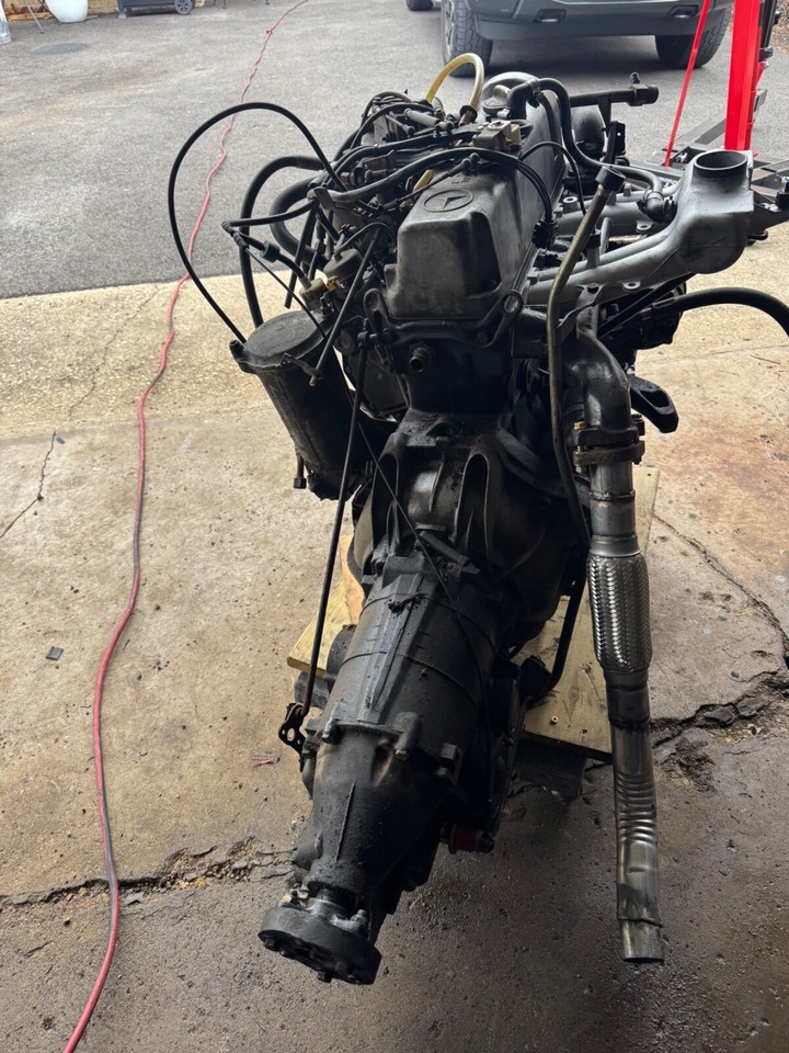 1983 240D Mercedes Benz COMPLETE Diesel engine & Trans | eBay