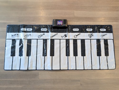 Click N' Play 24 Key Floor Piano - 4 Play Modes, 8 Instrument Sounds ...