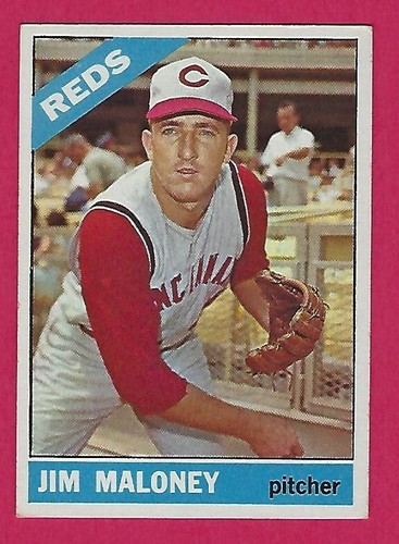1966 Topps Jim Maloney # 140 Cincinnati Reds | eBay