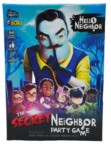 The Secret Neighbor Party Card Game HELLO NEIGHBOR Arcane Wonders 100% ...