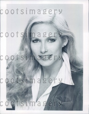 1979 Pretty Actress Shelley Smith of TV Show The Associates Press Photo ...