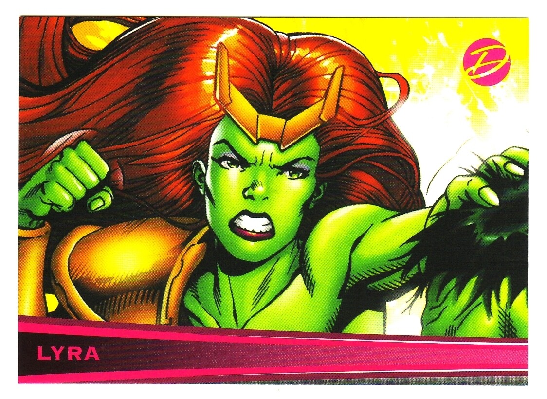 MARVEL DANGEROUS DIVAS BASE CARD 43 LYRA | eBay
