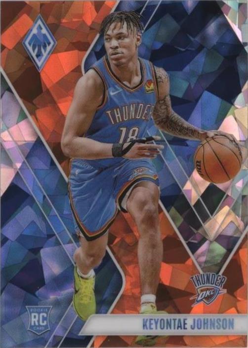 2023-24 Panini Phoenix - Rookies Keyontae Johnson #270 Orange Ice ...