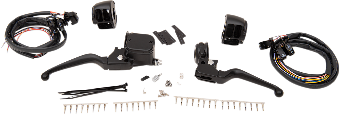 08-11 for Harley FXDF Controls 11/16" Master Cylinder 96 11 Control Kit ...