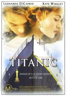 Titanic (DVD, 1997) Leonardo DiCaprio, Kate Winslet, Billy Zane, Kathy ...