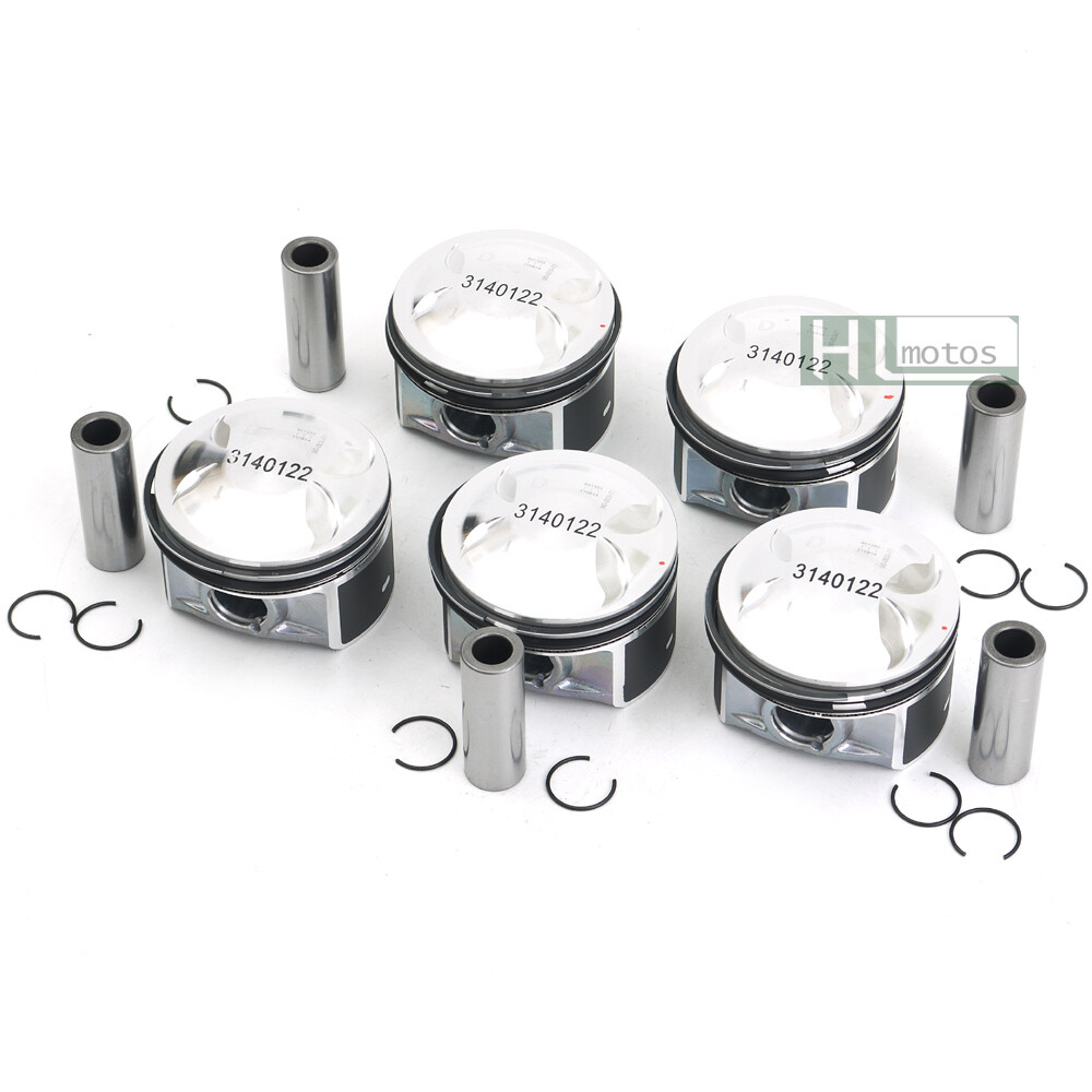 5pcs Φ81mm Pistons & Rings Set STD For Volvo S60 S80 V40 V60 XC60 ...