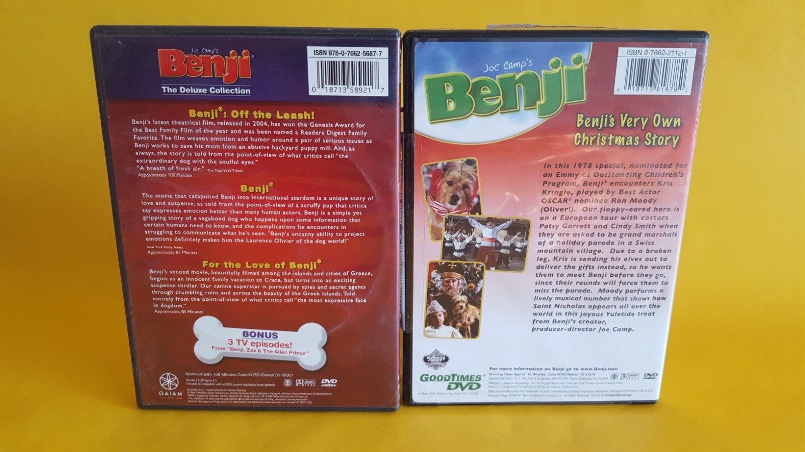 Benji: The Deluxe Collection (DVD, 2012, 2-Disc Set) for sale online ...