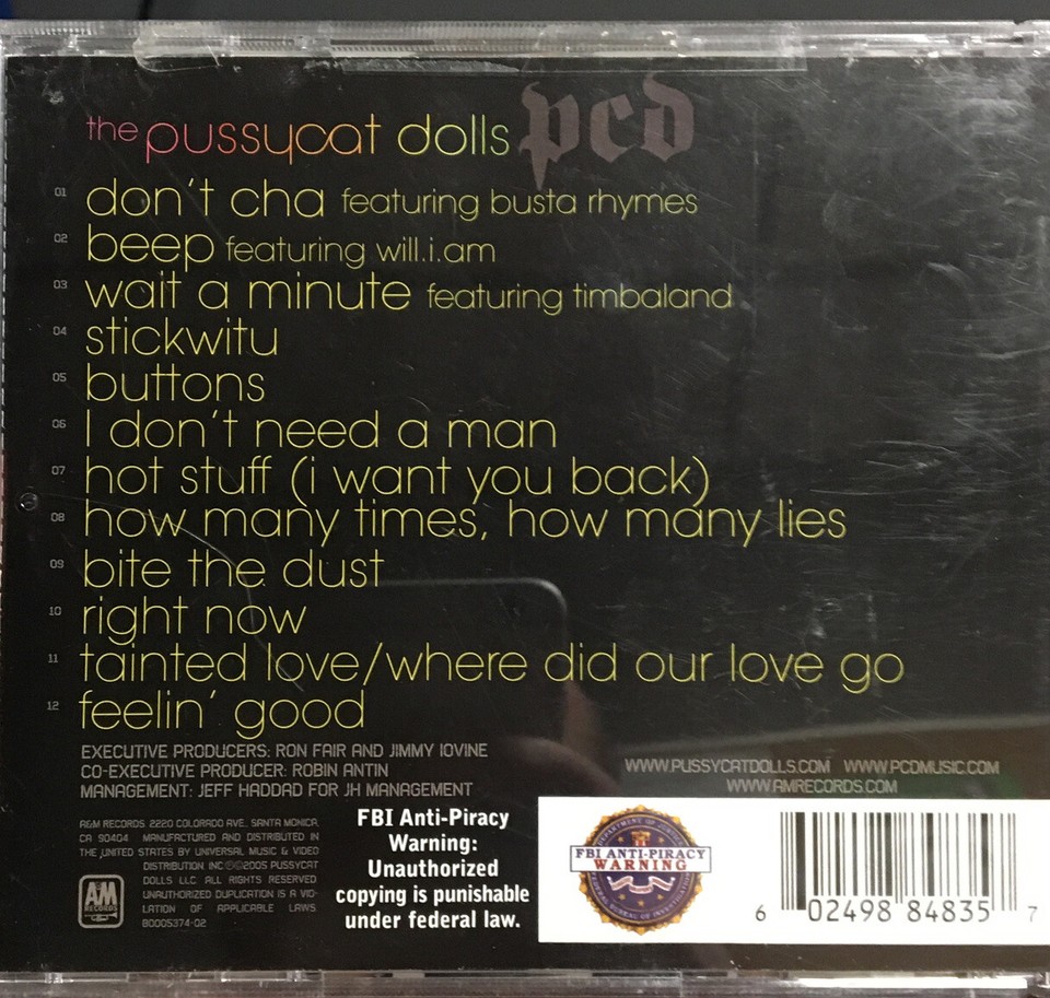 PCD by The Pussycat Dolls (CD, Sep-2005, A&M (USA)) 602498848357| eBay