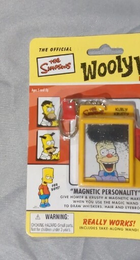 The Simpsons Homer Simpson Wooly Willy Keychain Toy by Basic Fun ...