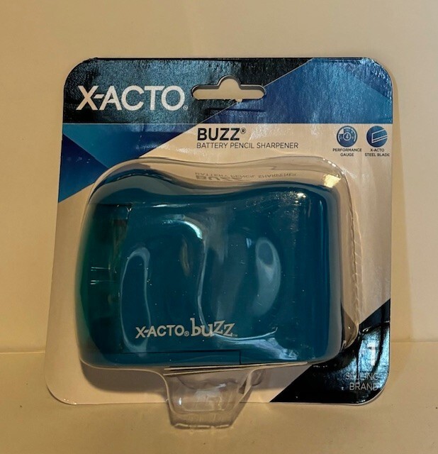 X-ACTO Buzz Battery Pencil Sharpener, Assorted Colors, 1 Count(SKU1010 ...