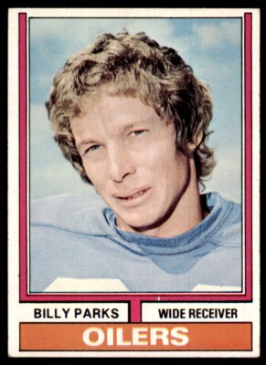1974 Topps Billy Parks Football Card Houston Oilers #279 | eBay