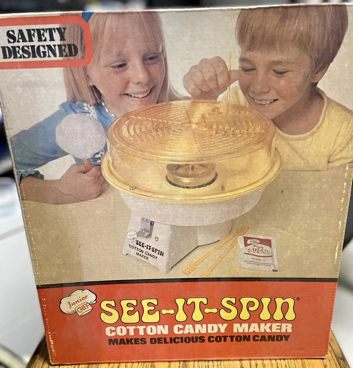 First Cotton Candy Machine